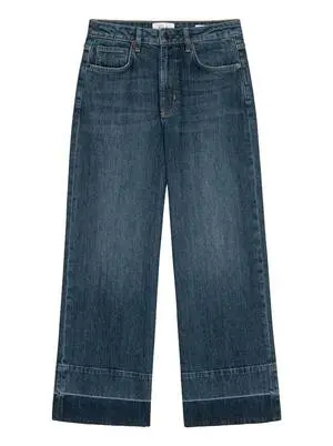 Rails Getty Wide-leg Crop Jeans - Creekside