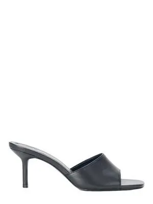 Staud Bea 65mm Leather Mules - Black