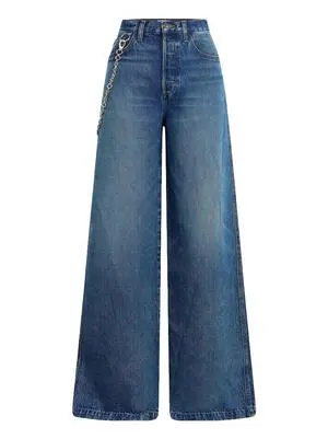 FAVORITE DAUGHTER The Masha Super High-rise Wide-leg Jeans - Dillion