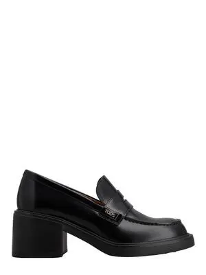 TOD'S 60mm Leather Penny Loafer-style Pumps