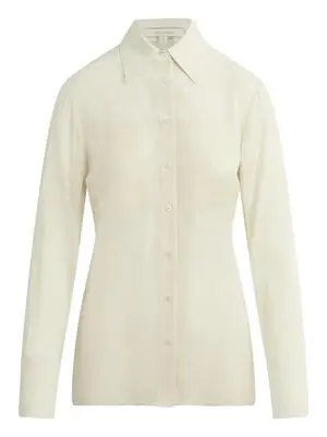 FAVORITE DAUGHTER The Sheer Sophistication Top - Ivory