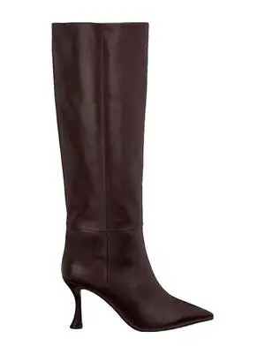 ALEXANDRE BIRMAN Chloe 60mm Leather Knee Boots - Cherry Lacquer