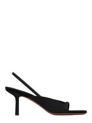 NEOUS Nostalgic Modernism Kamui Cady 65mm Slingback Sandals - Black