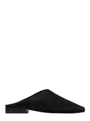 Bernardo Porto Flat Mules - Black