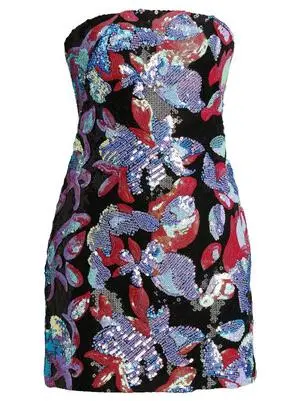16Arlington Lights On Stell Regular Fit Sequined Minidress - Multi