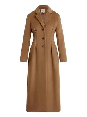 FAVORITE DAUGHTER The Metropolitan Wool-blend Coat - Camel