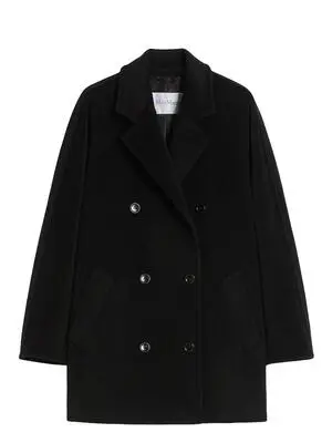 Max Mara Short Icon Coat Black