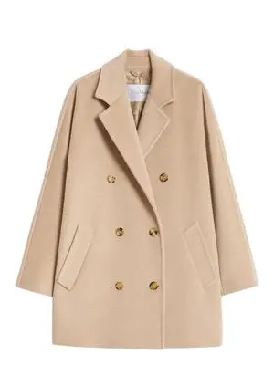 Max Mara Short Icon Coat Sand