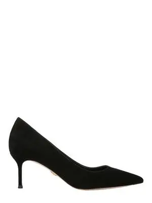 Veronica Beard Rita 65mm Suede Pumps - Black