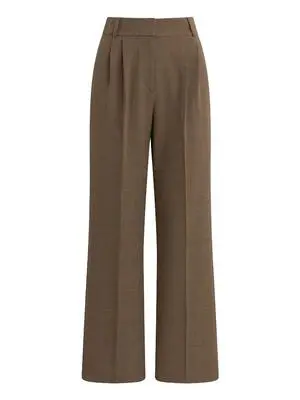 FAVORITE DAUGHTER The Favorite Glen Check Pants - Java Plaid