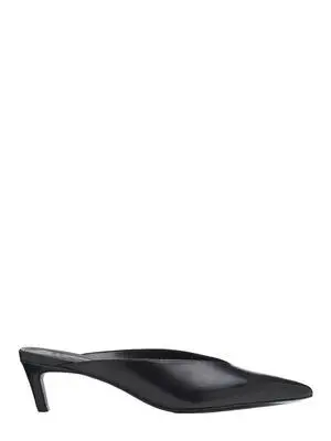 SCHUTZ Loren Mid 90mm Leather Stiletto Mules