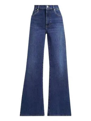 FRAME The Icon Mid-rise Stretch Flare Jeans - Solace