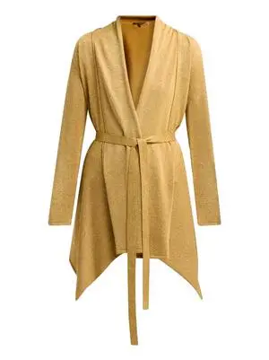 Kobi Halperin Tate Metallic Knit Cardigan - Gold