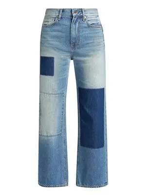 Veronica Beard Dylan Ankle High-rise Straight Jeans - Time Lapse