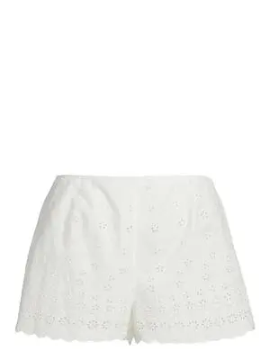 DÔEN Arbre Cotton Eyelet Shorts