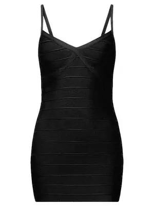Herve Leger After Party Bandage Minidress - Black