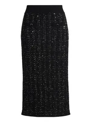 VERONICA BEARD Corbin Sequined Knit Pencil Skirt