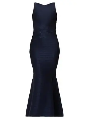 Herve Leger The Dion Bandage Mermaid Gown - Storm