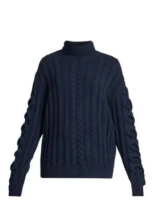 Etro Cable-knit Wool Sweater - Multi