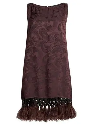 Etro Paisley Tassel Mini Dress - Multi