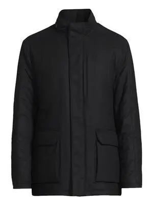 CORNELIANI Cashmere-nylon Car Coat