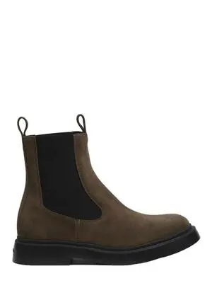 Proenza Schouler Bank 25mm Suede Chelsea Boots - Bark