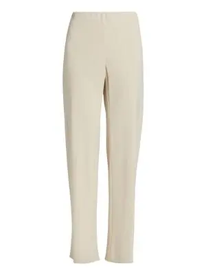 Vince Colette High-rise Crepe Bias Pants - Shell