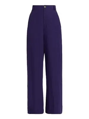 Vince Relaxed Wide-leg Pants - Dark Eclipse
