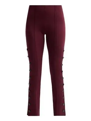 Proenza Schouler Martina Button Pants - Amarone