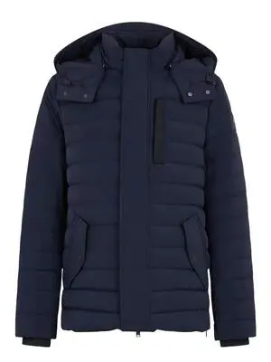 Moose Knuckles Active Flex Greystone Puffer Jacket - Navy