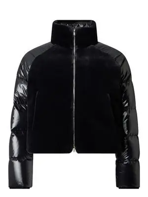 Moose Knuckles Queens Hybrid Bunny Down Jacket Black