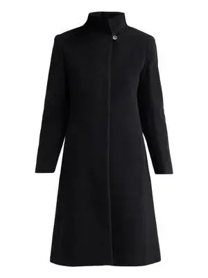 Cinzia Rocca Icons Wool-blend Coat - Black