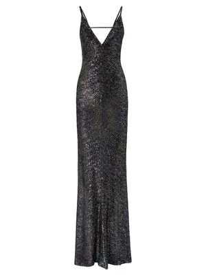 Missoni Sequined V-neck Mermaid Gown - Multicolor