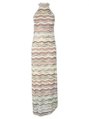 Missoni Zigzag Sleeveless Maxi Dress - Multicolor