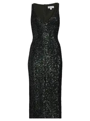 Michael Kors Sequined Sheath Cocktail Dress - Bottle
