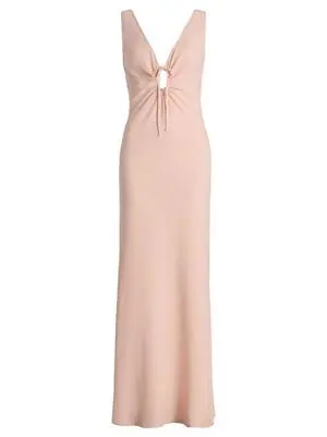 Black Halo Reese Cut-out Bias-cut Maxi Dress - Mango