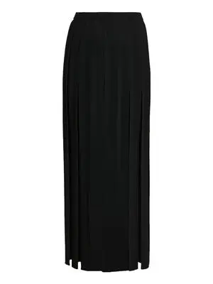 MOSCHINO Wool Fringe Maxi Skirt