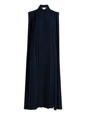 Michael Kors Cap-sleeve Shirtdress - Midnight