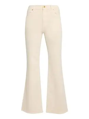 Kobi Halperin Rosie Gart-dyed Flare Pants - Ecru