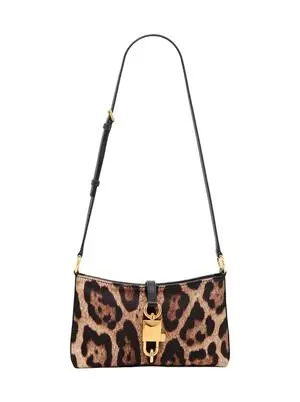 DOLCE & GABBANA Leopard-print Shoulder Bag