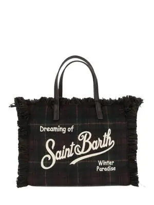 MC2 SAINT BARTH Handbag Wool "colette - Brown