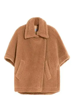 Max Mara Tebe Alpaca-blend Coat - Camel