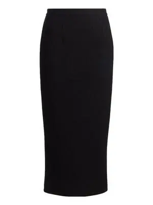 Dolce & Gabbana Wool Pencil Midi-skirt - Nero