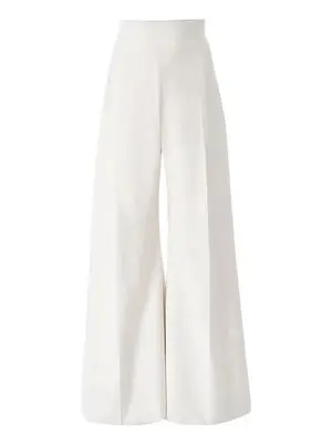 CAROLINA HERRERA Diane Wool Wide-leg Pants