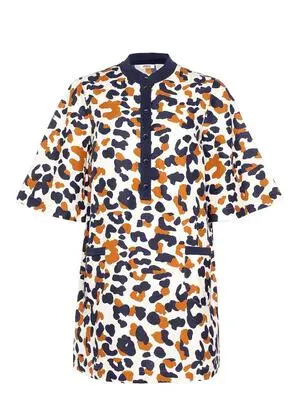 ERES Marée Short Tunic Cover-up - Sable Fin