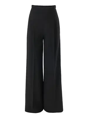Carolina Herrera Marisol Wool Wide-leg Pants - Black