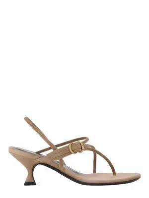 HERBERT LEVINE Starry-eyed 50mm Suede Slingback Sandals