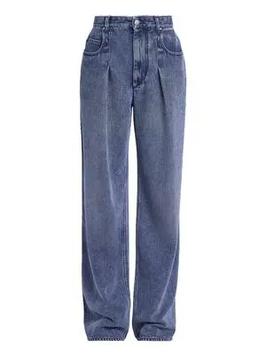 Isabel Marant Étoile Rodayna Denim Straight Jeans - Light Blue