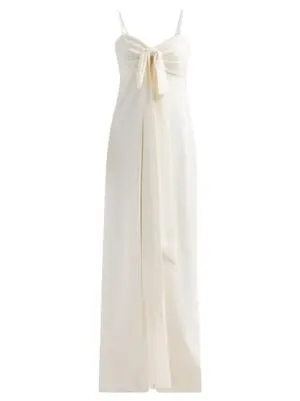 Cinq À Sept Amberly Bow Gown - Ivory