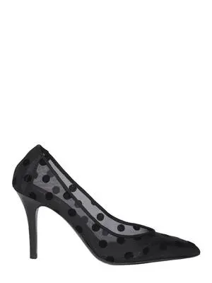 Isabel Marant Étoile Pristy 90mm Polka-dotted Mesh Pumps - Black